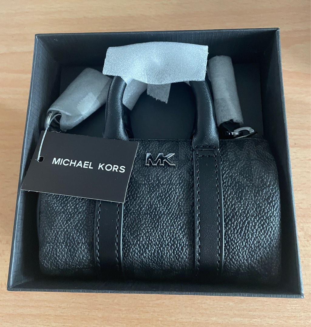 Michael Kors Micro Duffle Keychain Bag, Luxury, Accessories on Carousell
