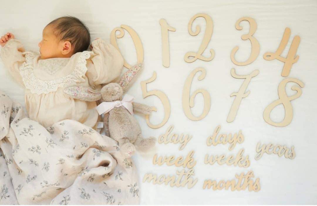 MILESTONE NUMBERS, Babies & Kids, Baby Monitors on Carousell