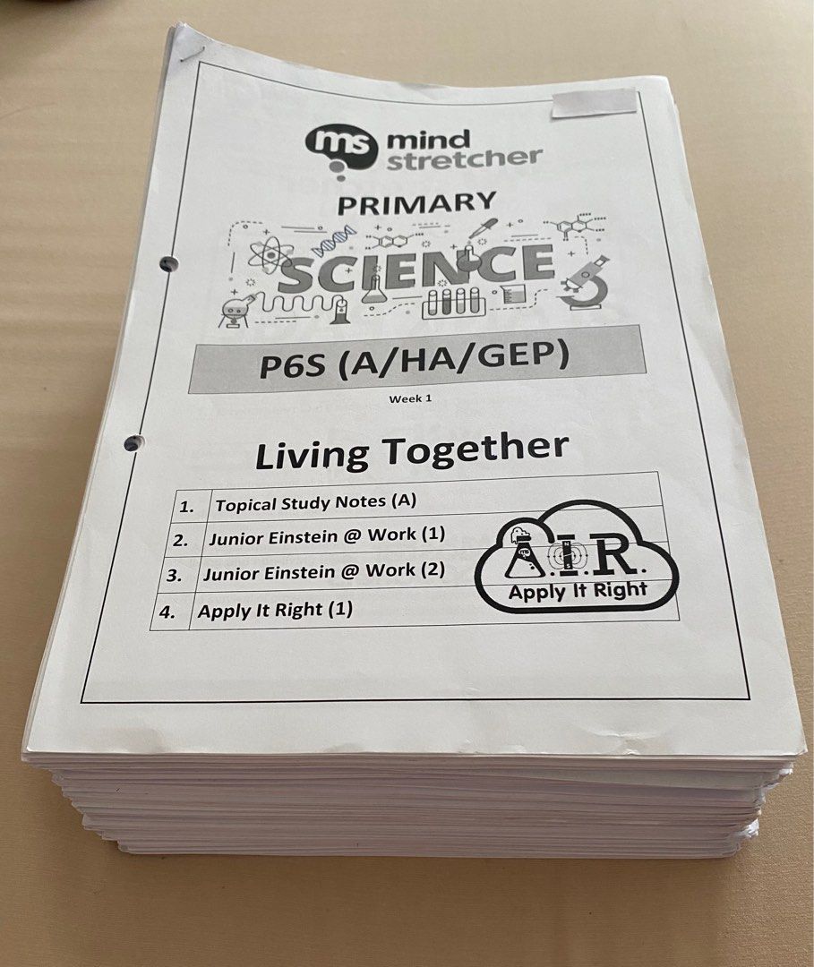 Mindstretcher (MS) P6 Science 2023, Hobbies & Toys, Books & Magazines ...