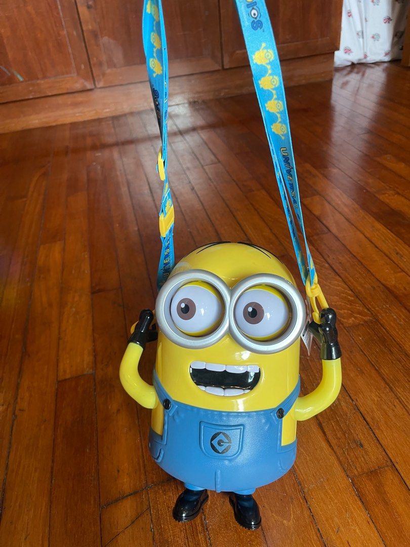 Minion popcorn bucket, Hobbies & Toys, Toys & Games on Carousell