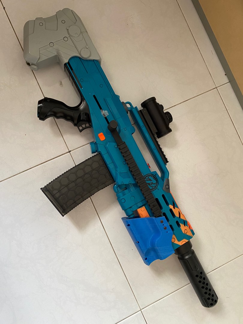 Modded Nerf Longshot, Hobbies & Toys, Toys & Games on Carousell