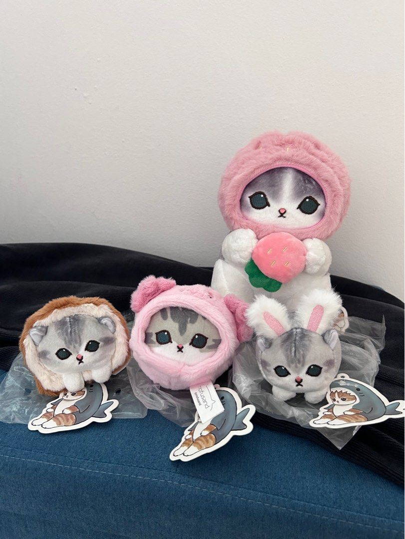 Mofusand cat keychain and plushie, Hobbies & Toys, Toys & Games on ...