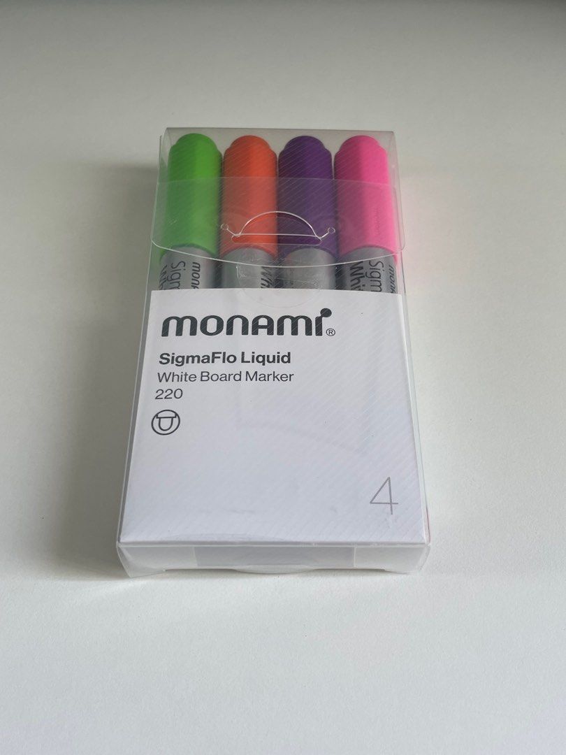 Monami SigmaFlo Liquid Colour White Board markers, Hobbies & Toys ...