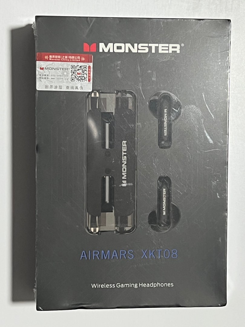 Monster AIRMARS XKT08 wireless Gaming Headset, Audio, Headphones ...