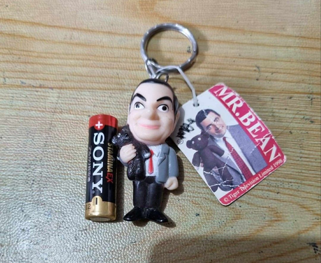 Mr Bean key chain, Hobbies & Toys, Toys & Games on Carousell