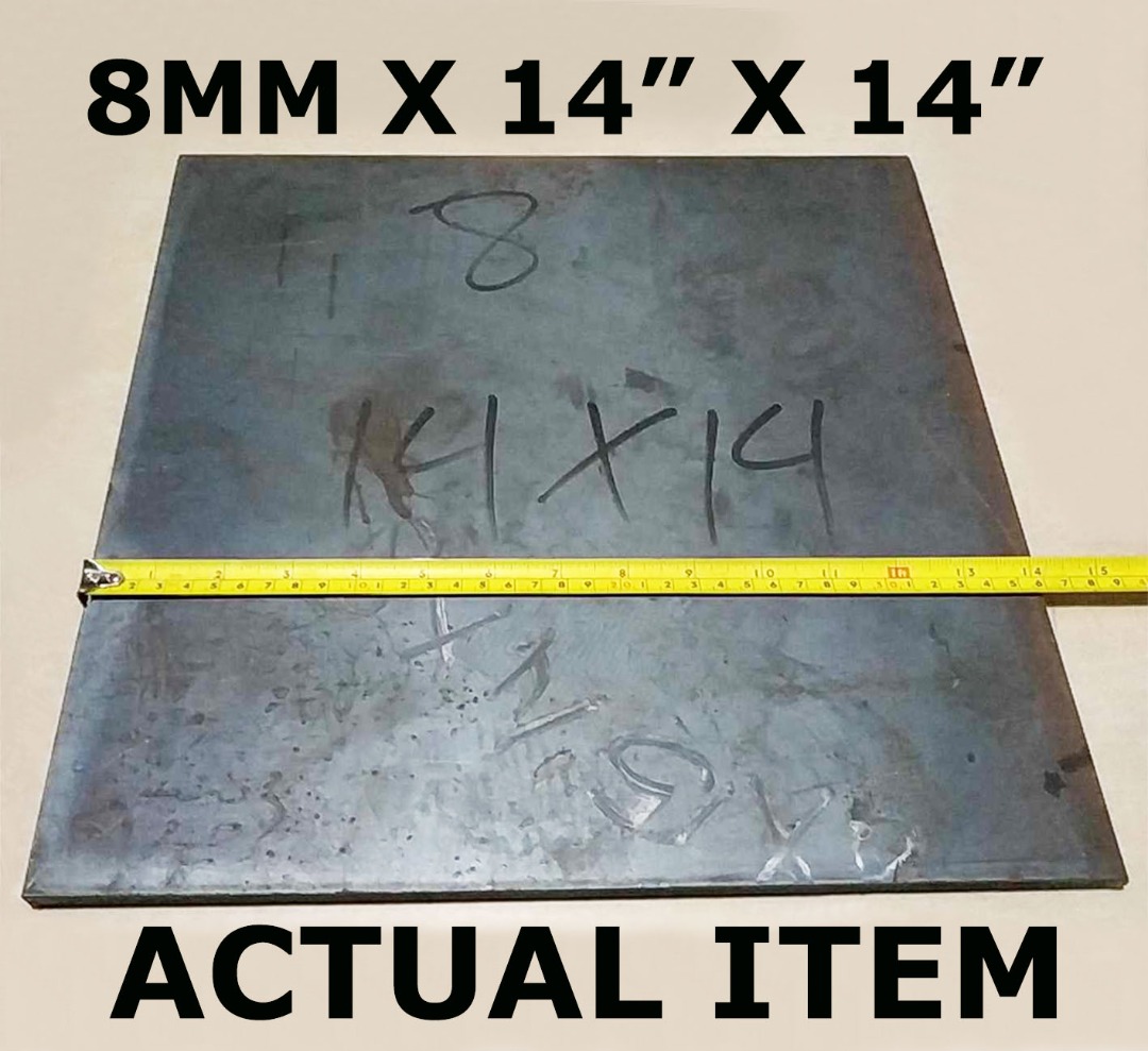 MS BASE PLATE 8MM X 14" X 14" MILD STEEL ...
