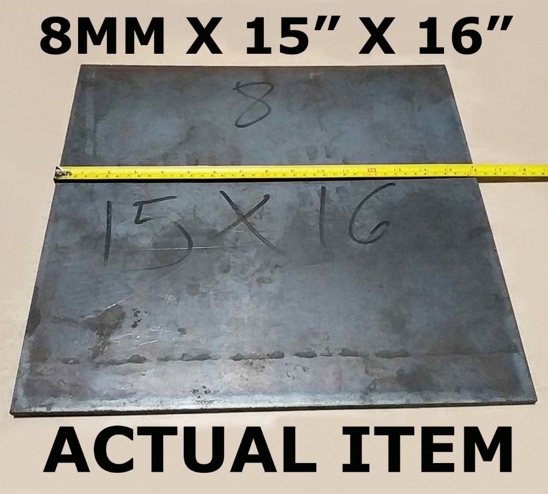 MS BASE PLATE 8MM X 15" X 16" MILD STEEL ...