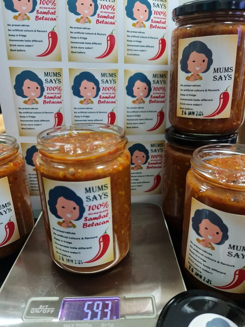 Mumssnacks Spicy Sambal Belacan, Food & Drinks, Spice & Seasoning on ...