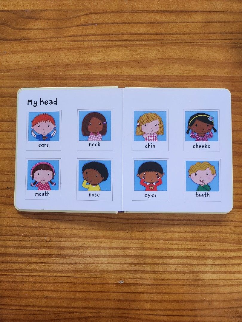 My Body - Usborne Very First Words, Hobbies & Toys, Books & Magazines ...