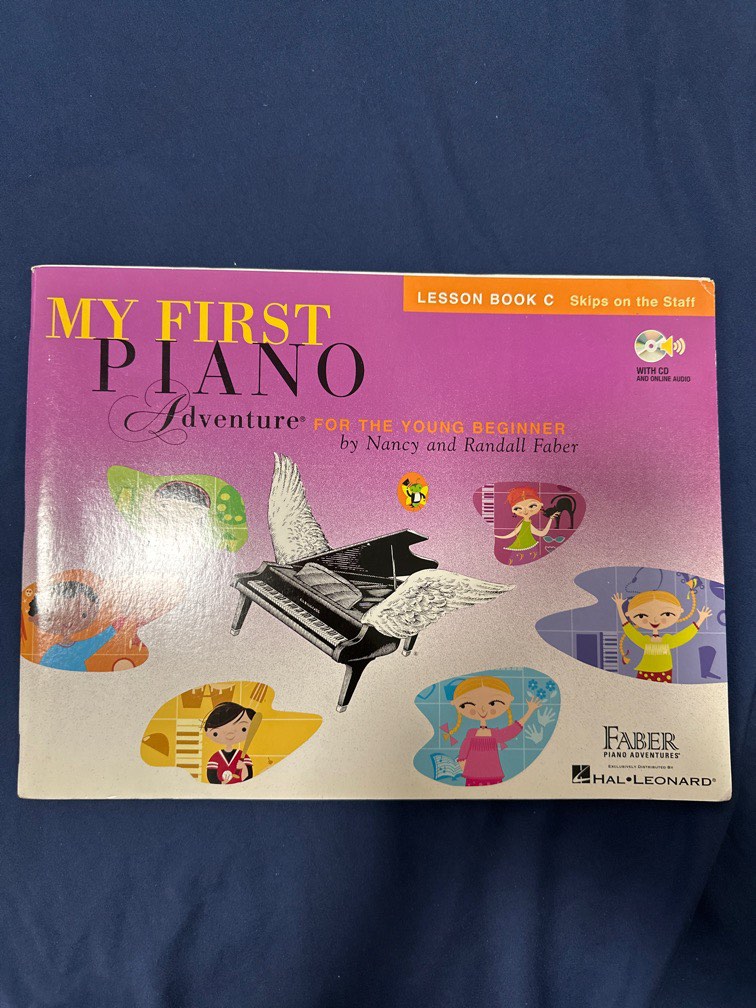 Piano Book - My First Piano Adventure Lesson Book C, Hobbies & Toys ...