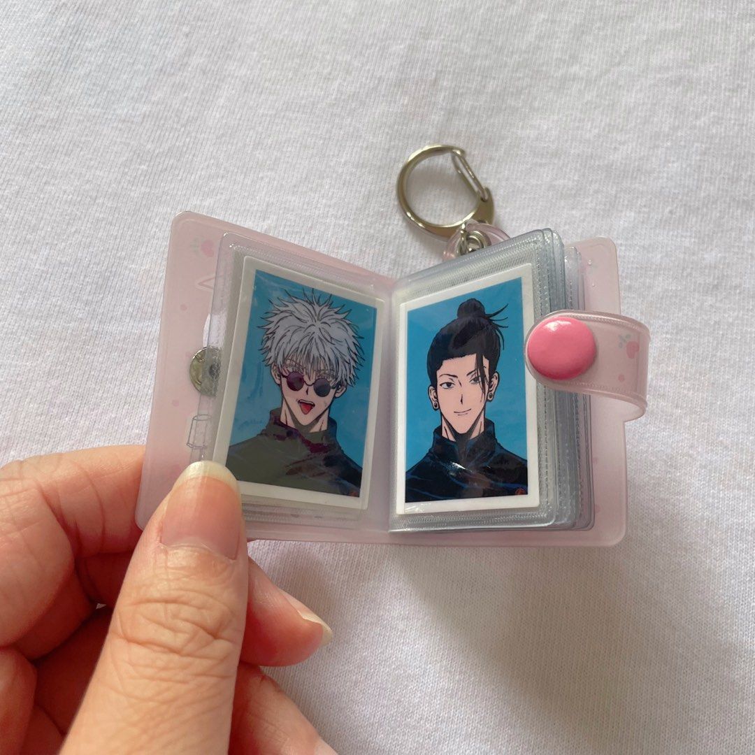 my melody sanrio photo ID binder holder keychain anime kpop bts txt ...