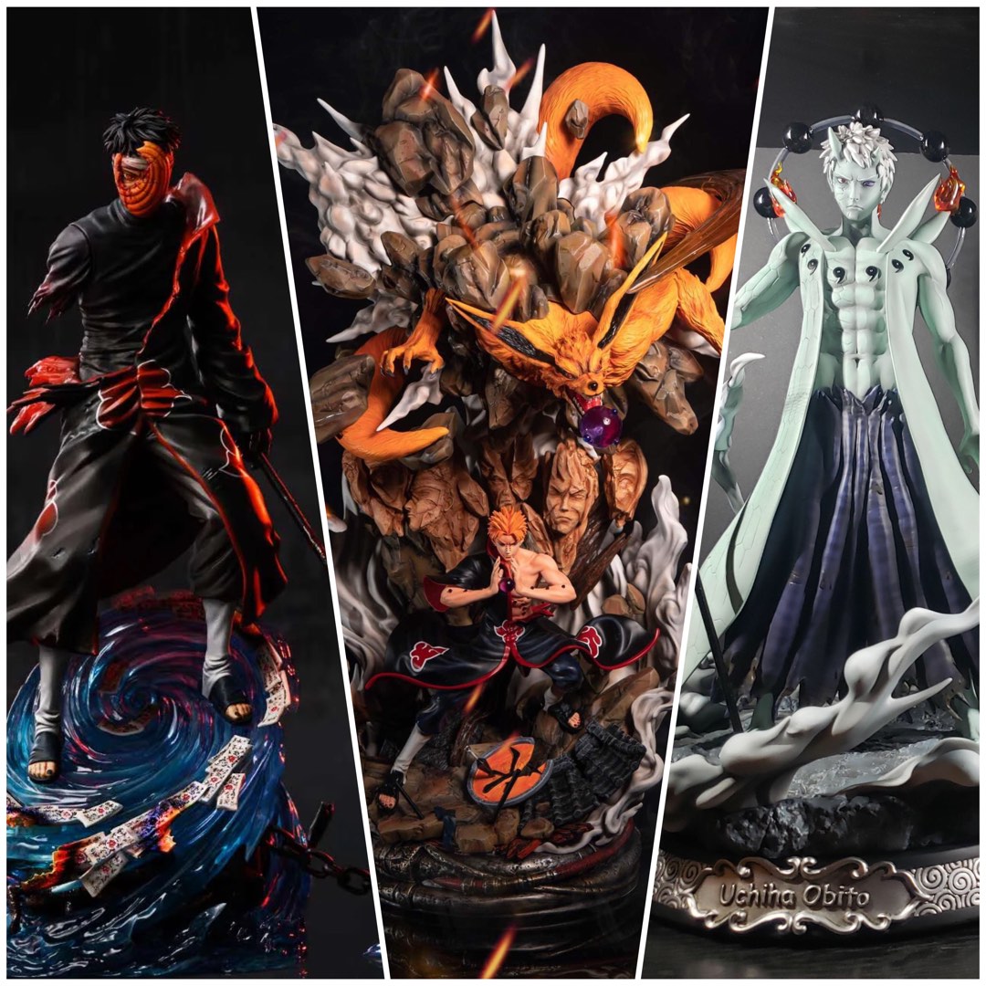 Naruto Statue Obito & Pain, Hobbies & Toys, Toys & Games on Carousell