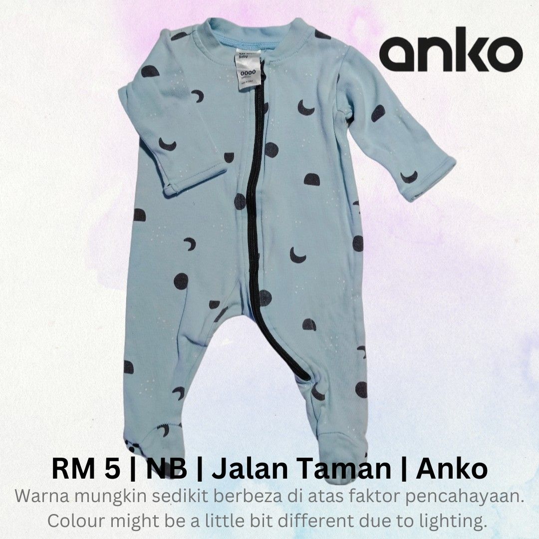 NB | Anko | Baby Boy Sleepsuit Monster Sleepwear, Babies & Kids, Babies & Kids Fashion on Carousell