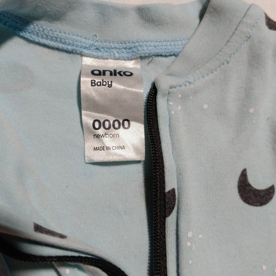 NB | Anko | Baby Boy Sleepsuit Monster Sleepwear, Babies & Kids, Babies & Kids Fashion on Carousell