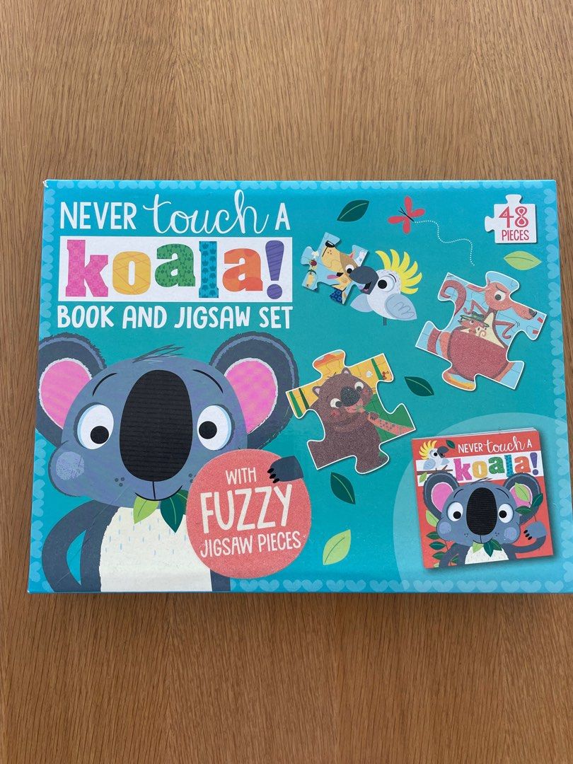 Never touch a koala book and jigsaw set, Hobbies & Toys, Toys & Games ...