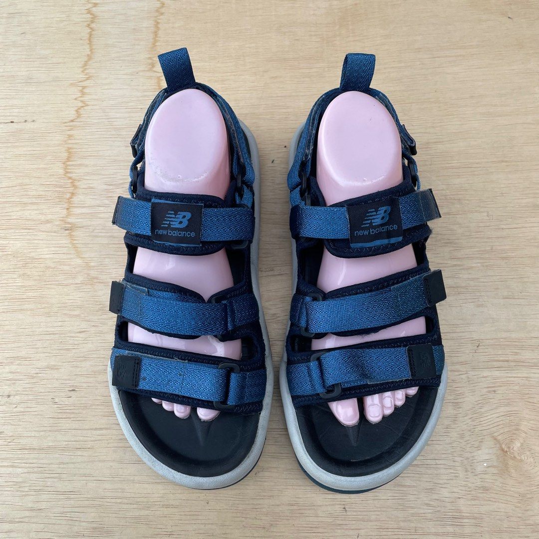 New Balance Sandal Caravan Strap Blue (7.5UK) - RM11O, Women's Fashion ...