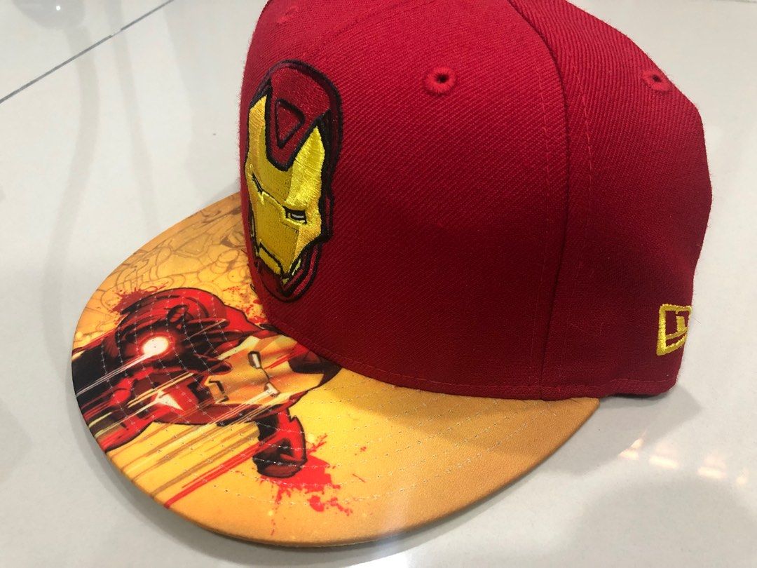 New Era Iron Man Marvel Cap, Men's Fashion, Watches & Accessories, Cap ...