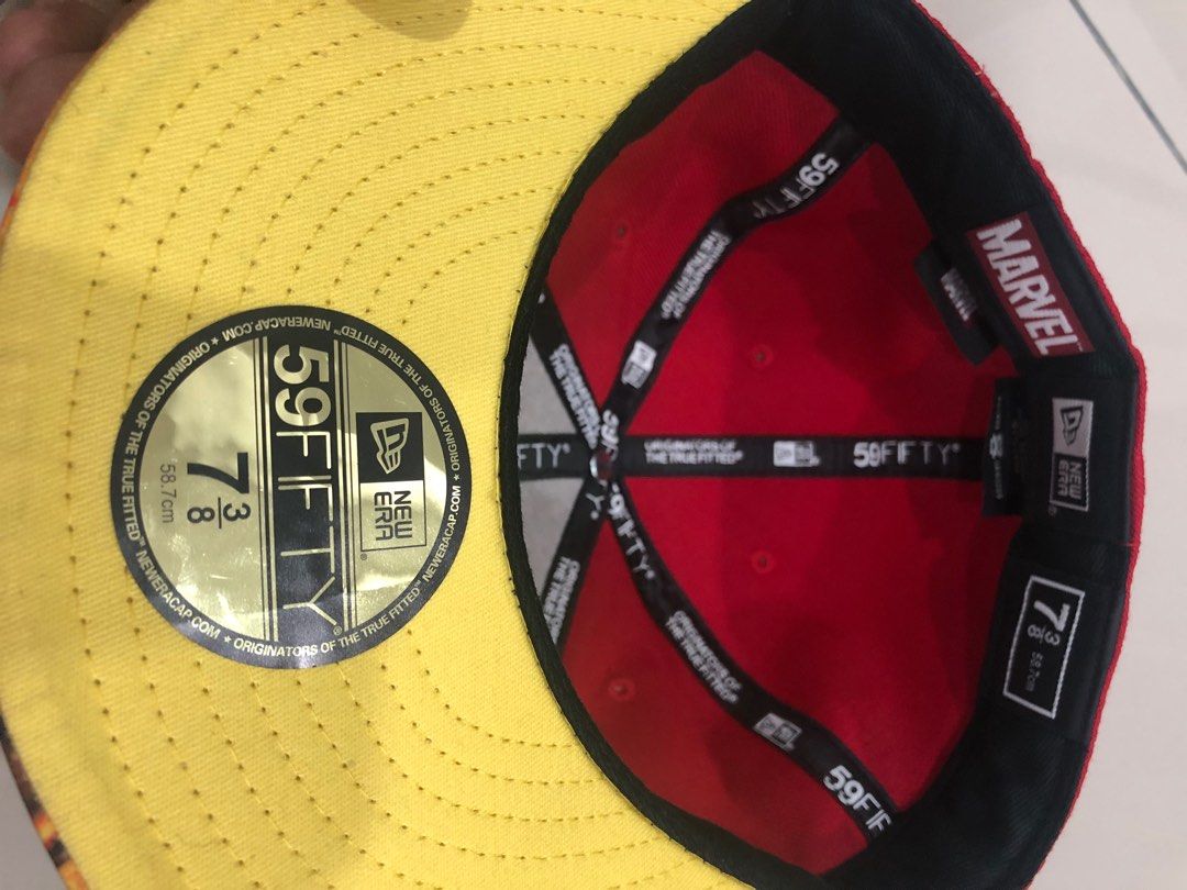 New Era Iron Man Marvel Cap, Men's Fashion, Watches & Accessories, Cap ...