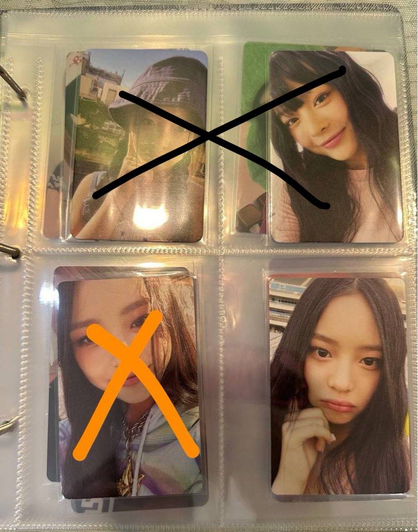 NEWJEANS HANNI ALBUM PCS BLUEBOOK OMG MESSAGE CARD GET UP BEACH BAG ...