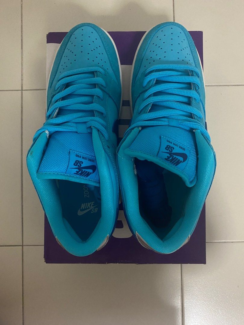 Nike SB Dunk Low Blue Fury, Men's Fashion, Footwear, Sneakers on Carousell