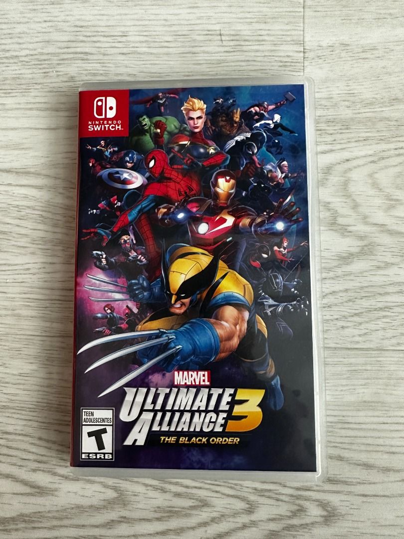 Nintendo Switch - Marvel Ultimate Alliance 3 (The Black Order), Video ...