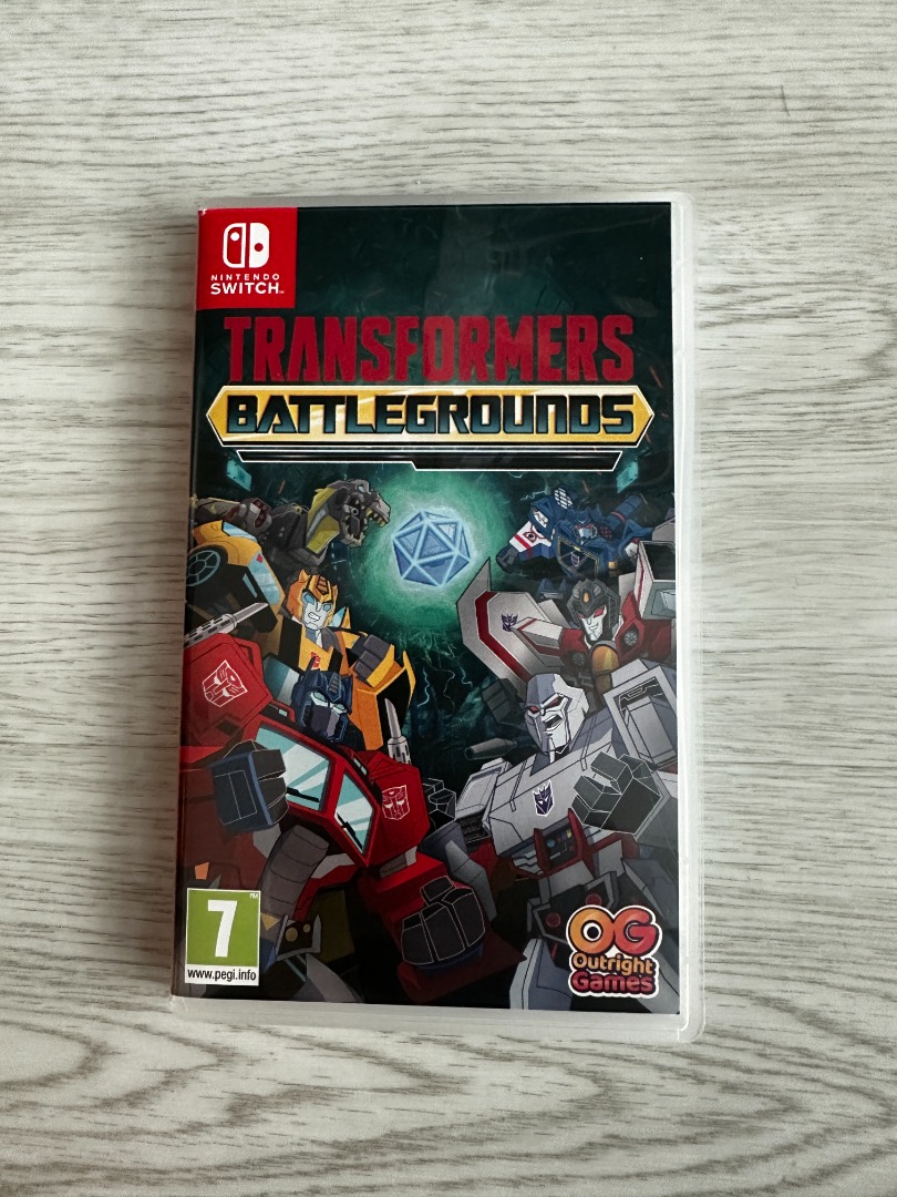 Nintendo Switch - Transformers Battlegrounds, Video Gaming, Video Games ...