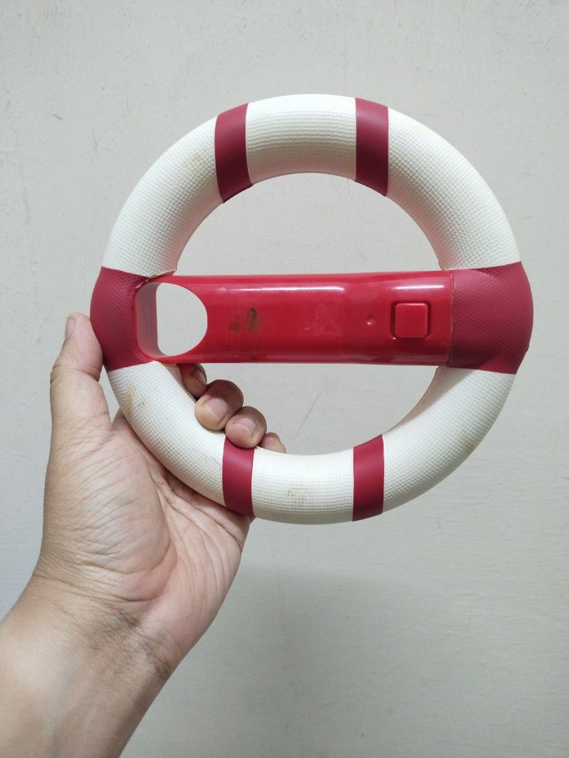 Nintendo Wii Nerf Racing Wheel Controller Holders, Video Gaming, Gaming ...