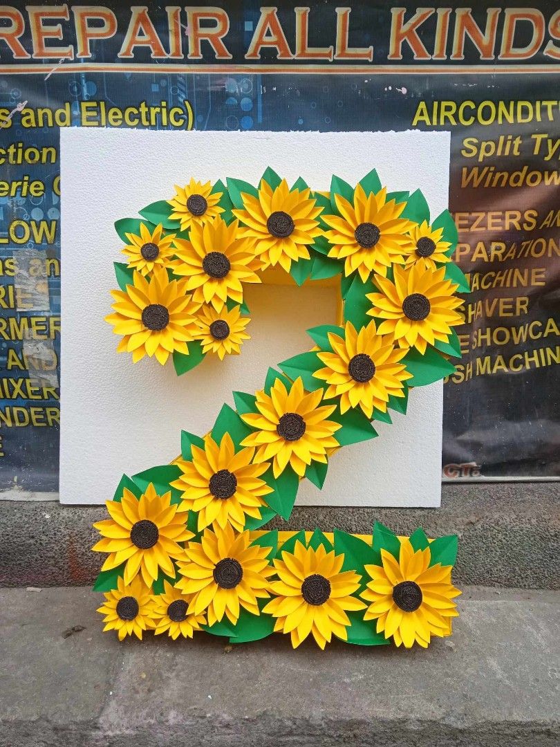 Number Standee, Hobbies & Toys, Stationary & Craft, Occasions & Party ...