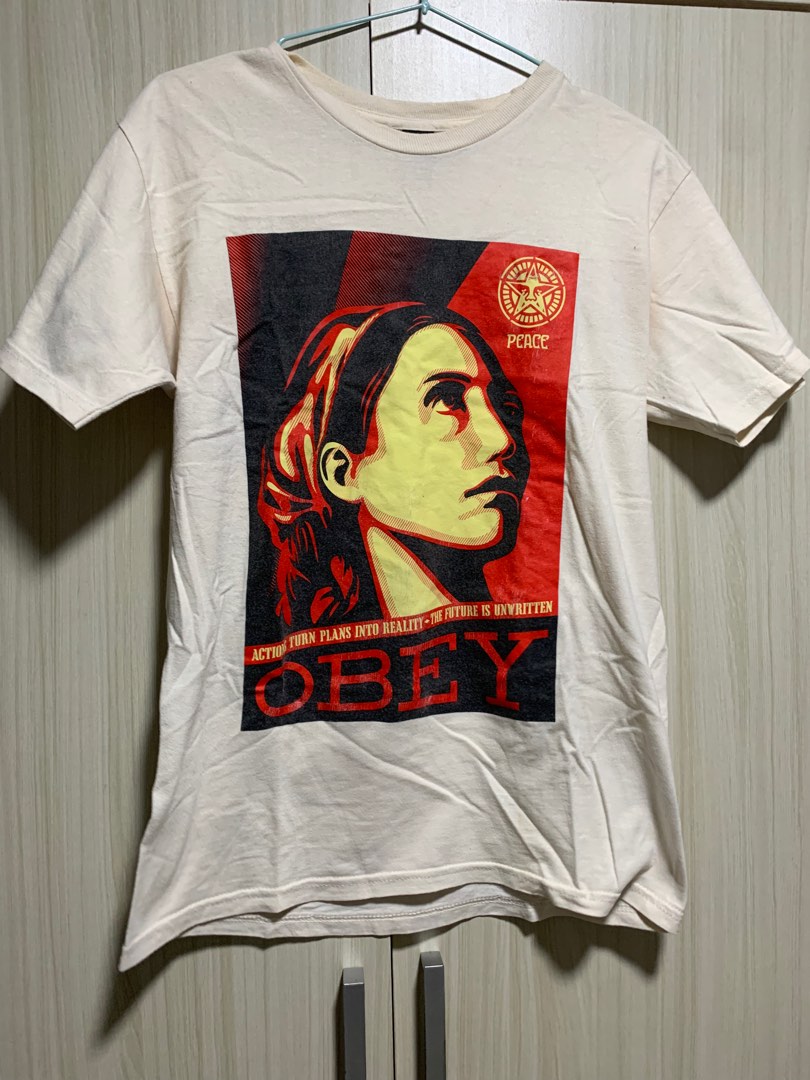 Obey Graphic Tee, Men's Fashion, Tops & Sets, Tshirts & Polo Shirts on Carousell