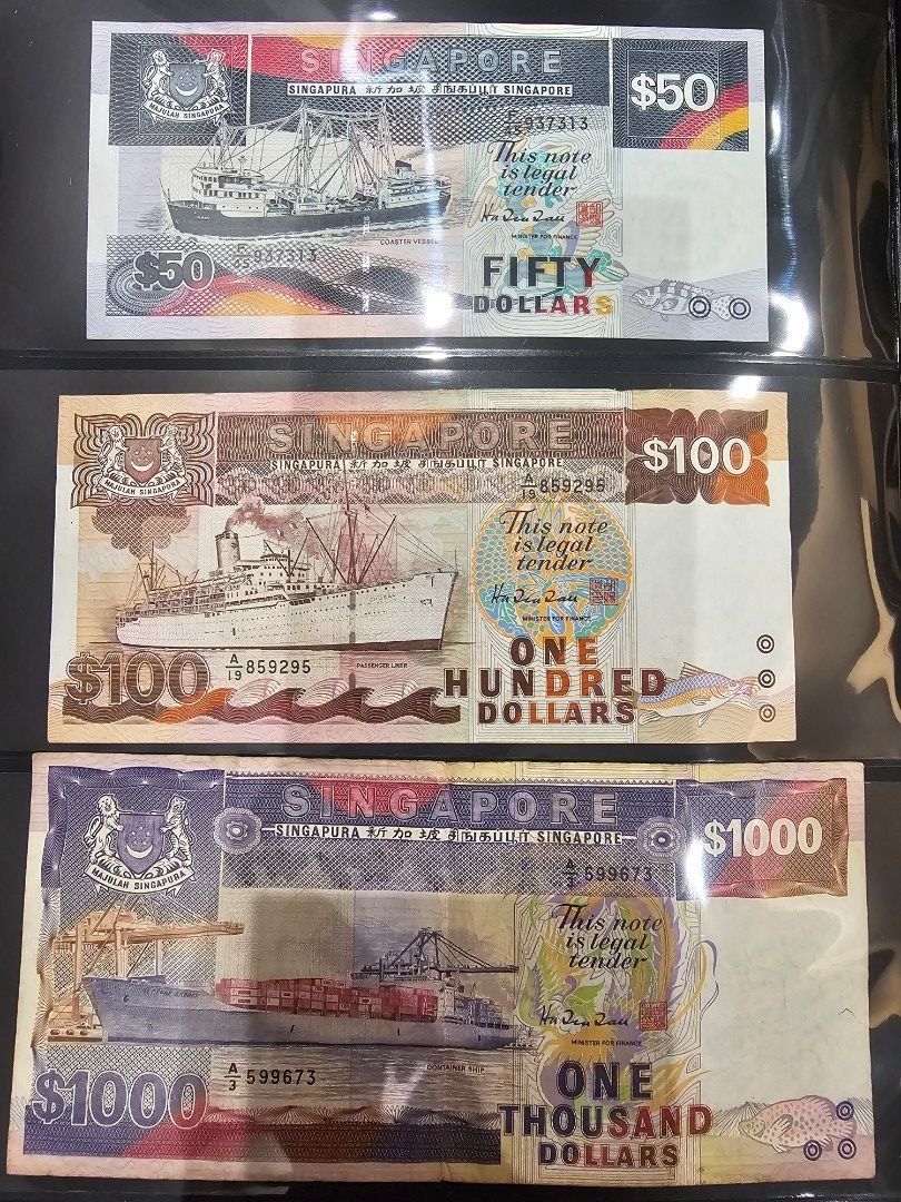 Old Singapore Notes, Hobbies & Toys, Memorabilia & Collectibles ...