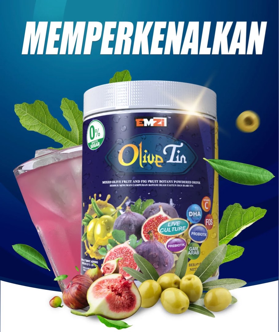 Olive Tin, Health & Nutrition, Health Supplements, Health Food, Drinks ...