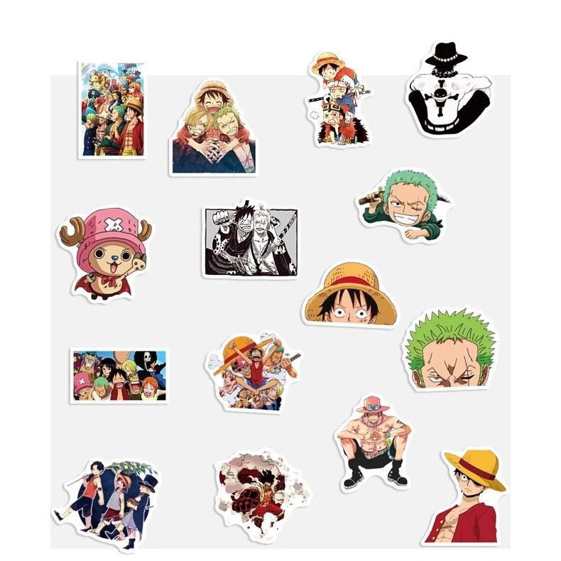 ONE PIECE STICKER 1 SET MUGIWARA, Hobbies & Toys, Memorabilia ...