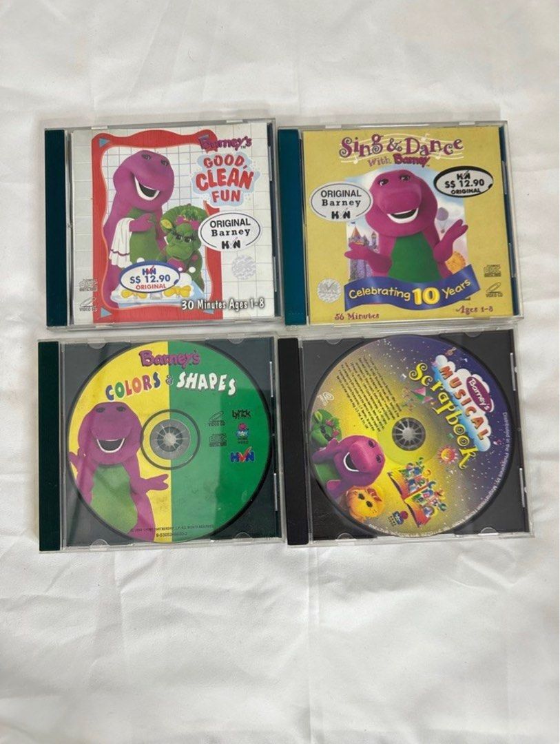 Original HVN Barney’s Show VCDS, Hobbies & Toys, Music & Media, CDs ...