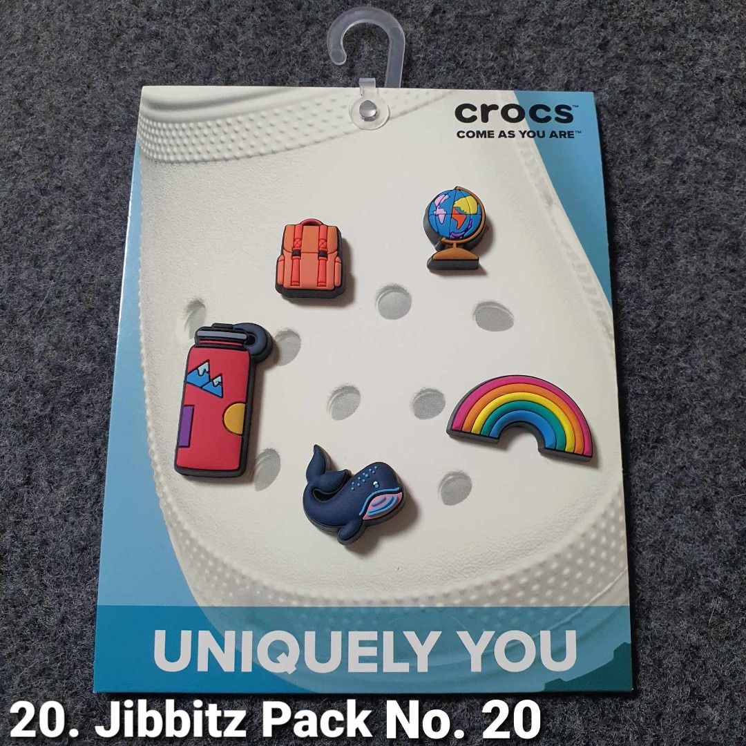 Original Jibbitz Pack Regular, Men's Fashion, Footwear, Shoe inserts ...