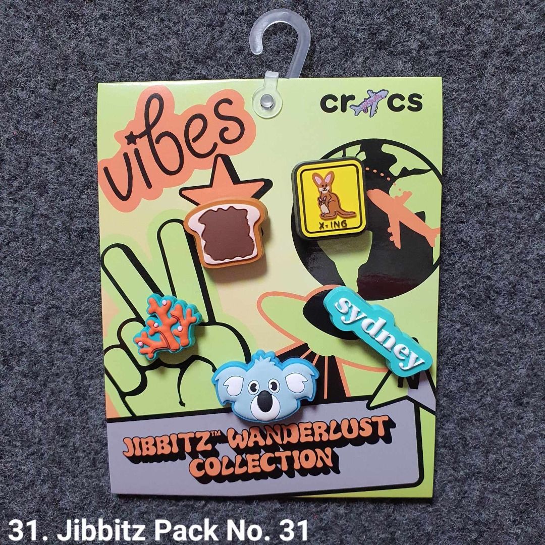 Original Jibbitz Pack Regular, Men's Fashion, Footwear, Shoe inserts ...