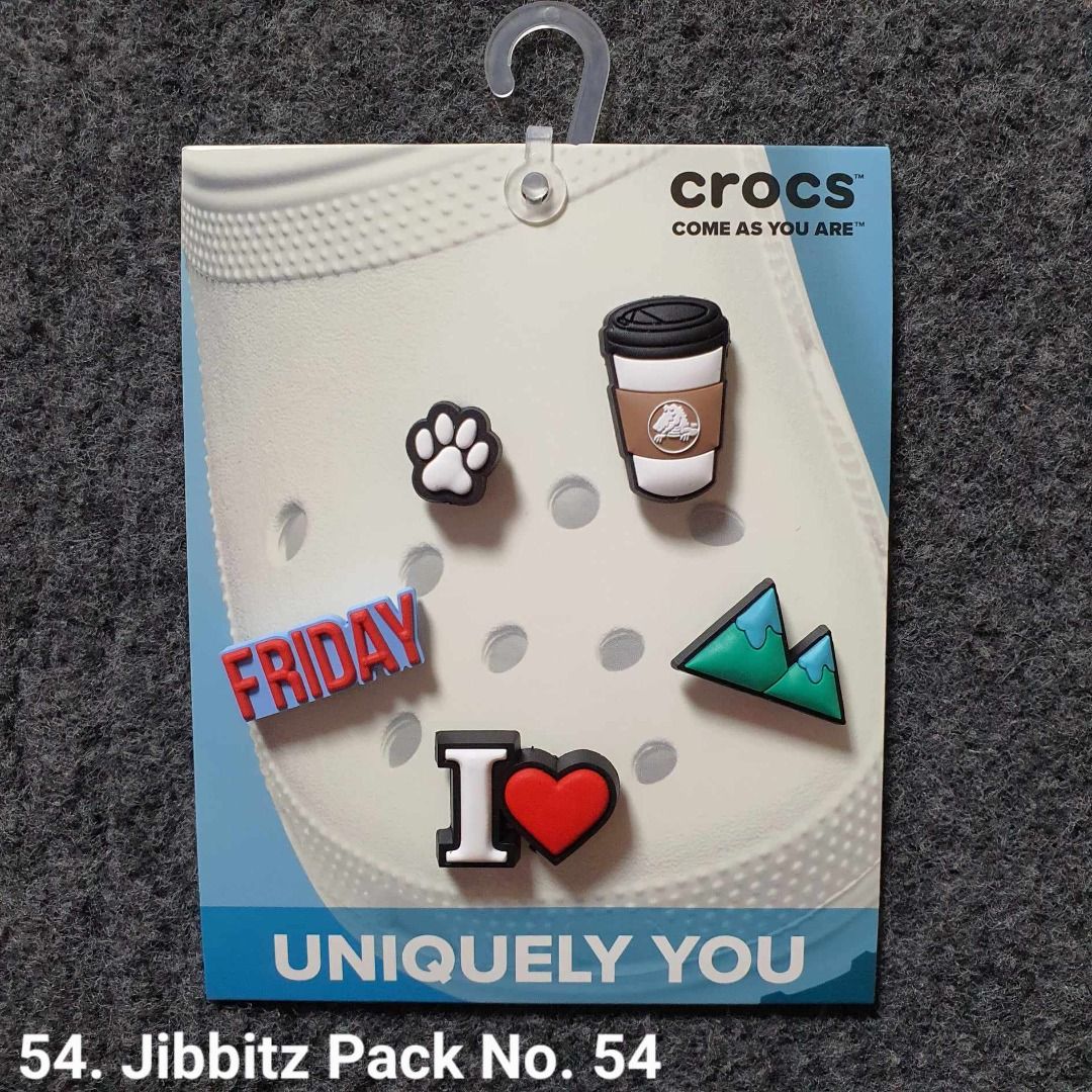 Original Jibbitz Pack Regular, Men's Fashion, Footwear, Shoe inserts ...