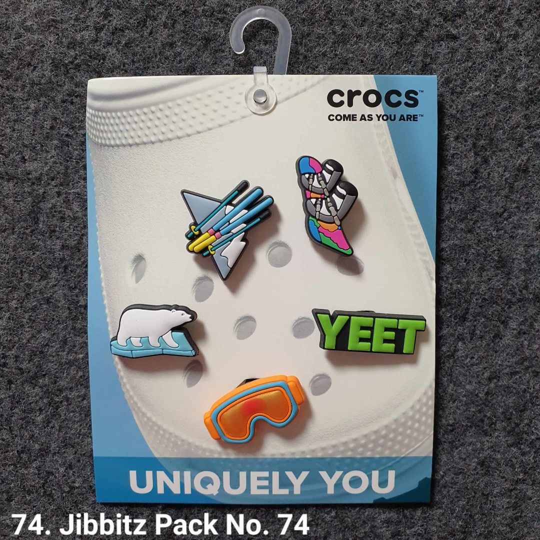 Original Jibbitz Pack Regular, Men's Fashion, Footwear, Shoe inserts ...