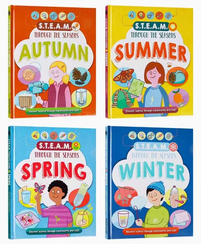 Original STEAM Through the Seasons Spring / Summer / Autumn / Winter ...