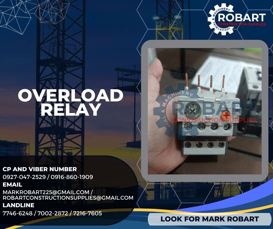 Overload Relay, Commercial & Industrial, Construction Tools & Equipment ...