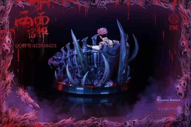 [Overseas Stock] Jujutsu Kaisen Ling Yu Studio 1/6 Ryomen Sukuna throne ...