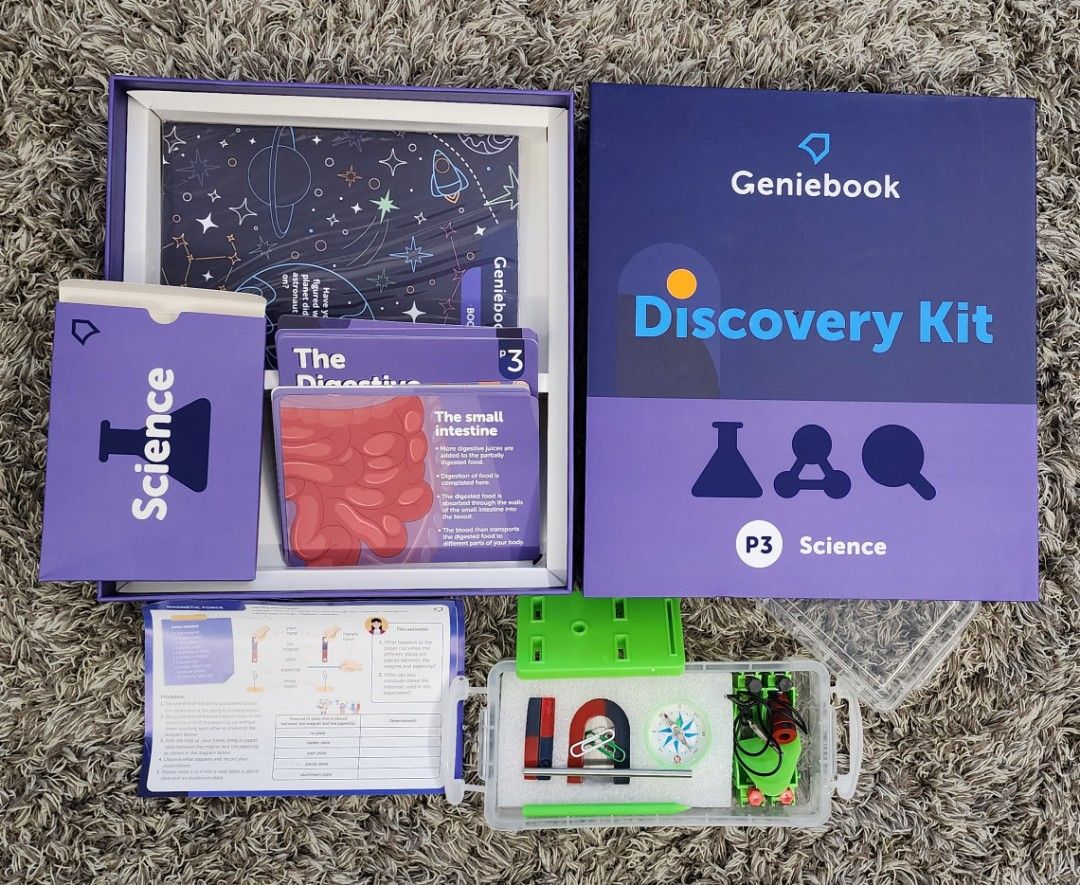 P3 and P5 Science notes, magnet kit and circuit kit, Hobbies & Toys ...