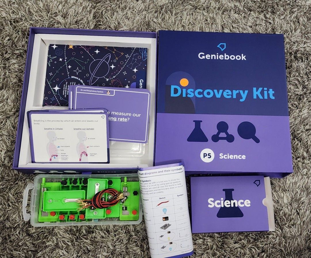P3 and P5 Science notes, magnet kit and circuit kit, Hobbies & Toys ...