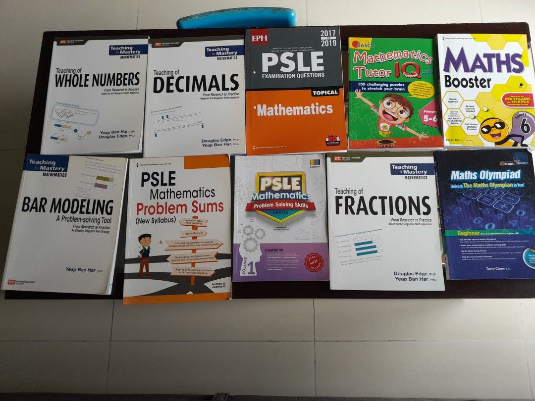 P5 and 6 Maths assessment books, Hobbies & Toys, Books & Magazines ...