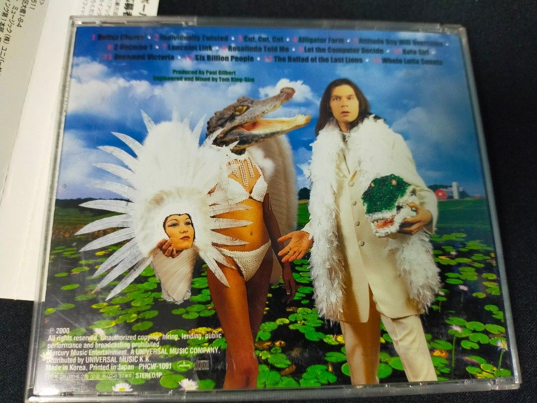 Paul Gilbert - Alligator farm, Hobbies & Toys, Music & Media, CDs ...