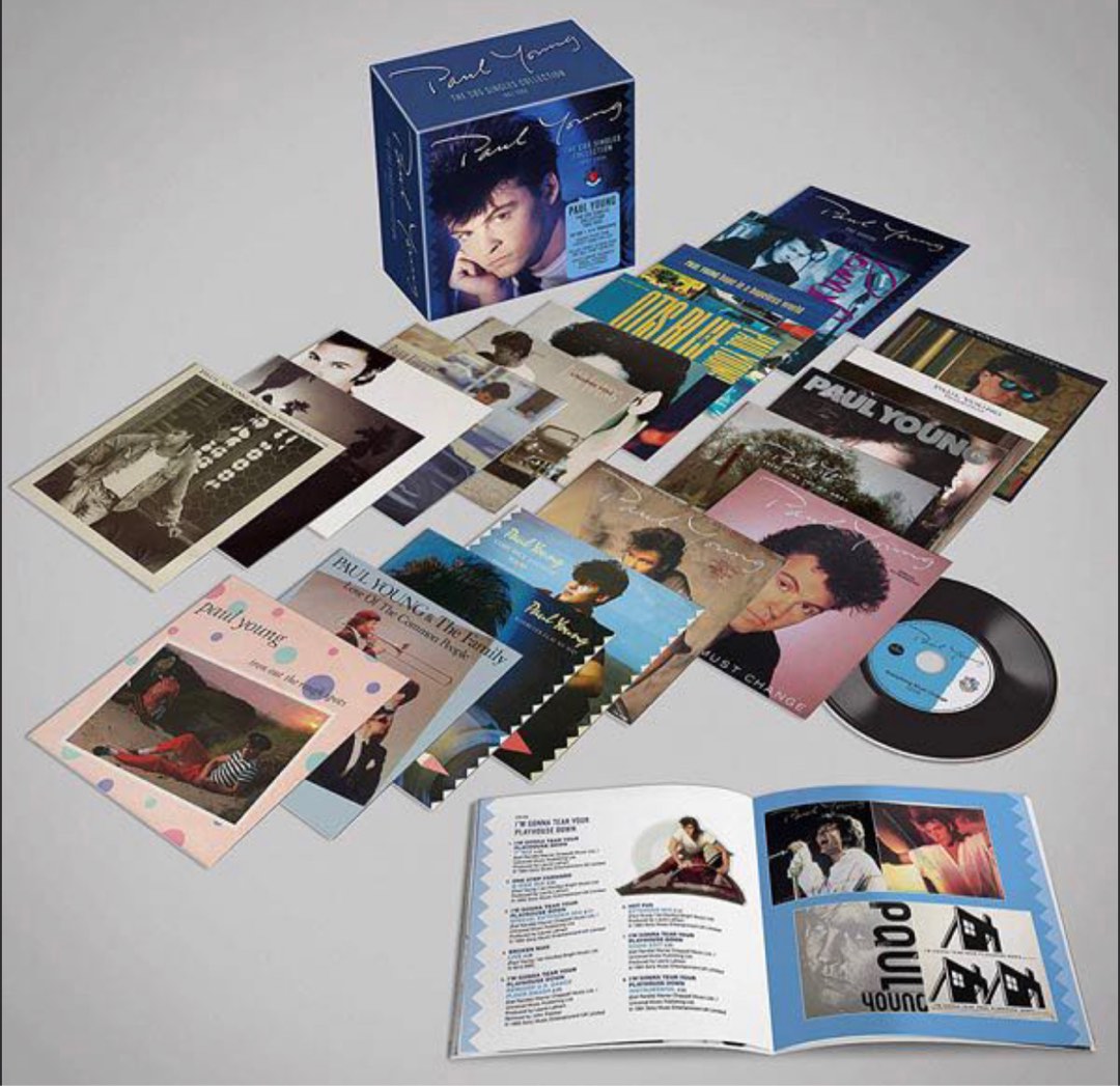 Paul Young - The CBS Singles Collection (19CD+DVD singles box set ...
