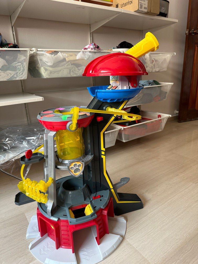 Paw Patrol Mighty Tower, Hobbies & Toys, Toys & Games on Carousell