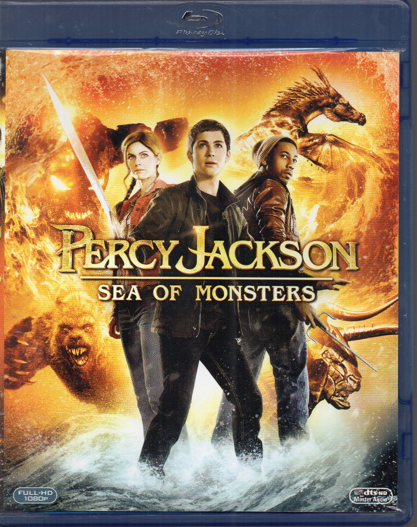 Percy Jackson (Sea of Monsters) ***original blu-ray disc***, Hobbies ...