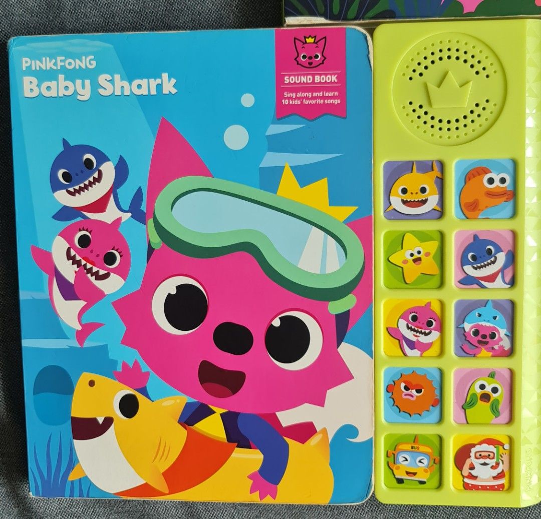 PinkFong BabyShark Music Book, Hobbies & Toys, Books & Magazines ...