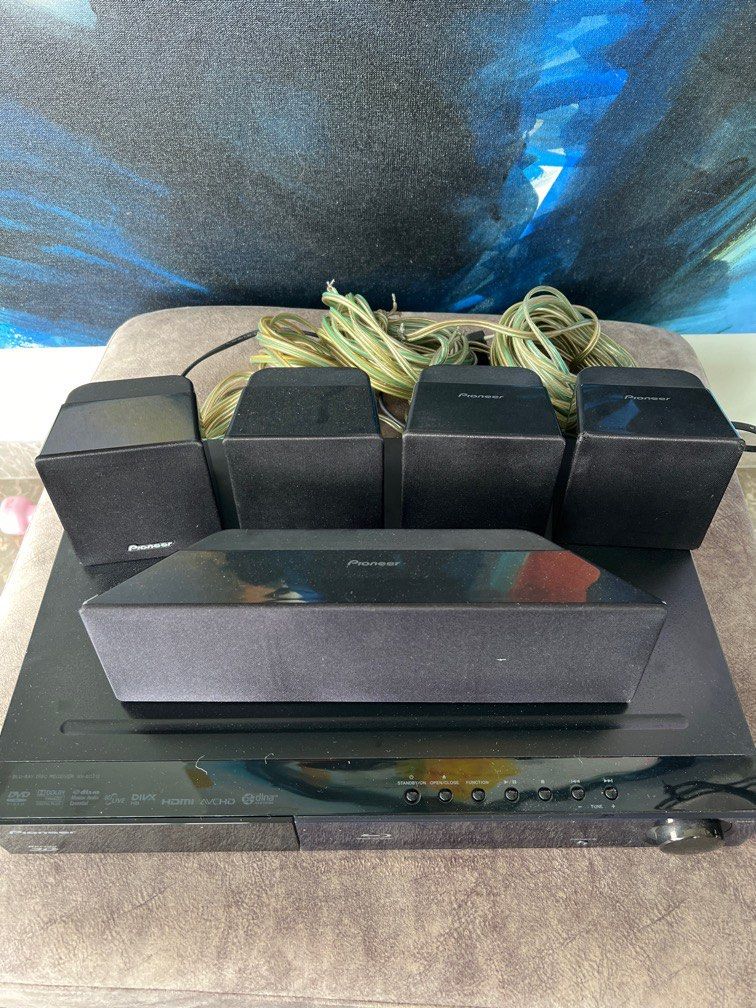 Pioneer home theatre system with Blu ray player, Dolby 5.1 surround sound , TV & Home Appliances ...