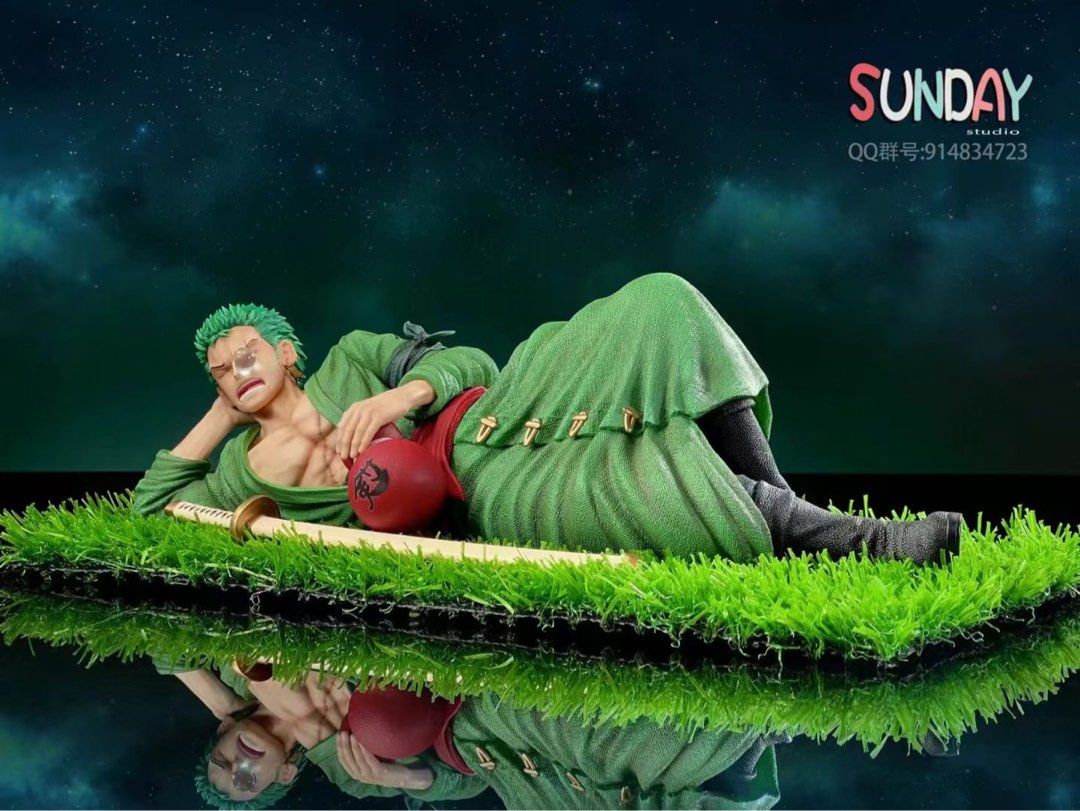 [PO] One Piece|Napping Zoro, Furniture & Home Living, Home Decor, Other ...